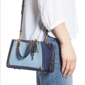 Coach | Bags | Coach Dreamer 2 Colorblock Denim | Poshmark